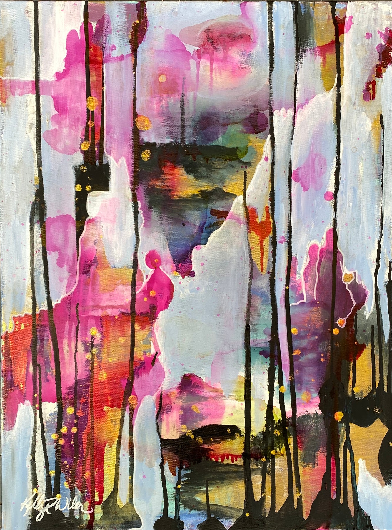 Fine Art by Kelly Wiler of Girl UPcycled