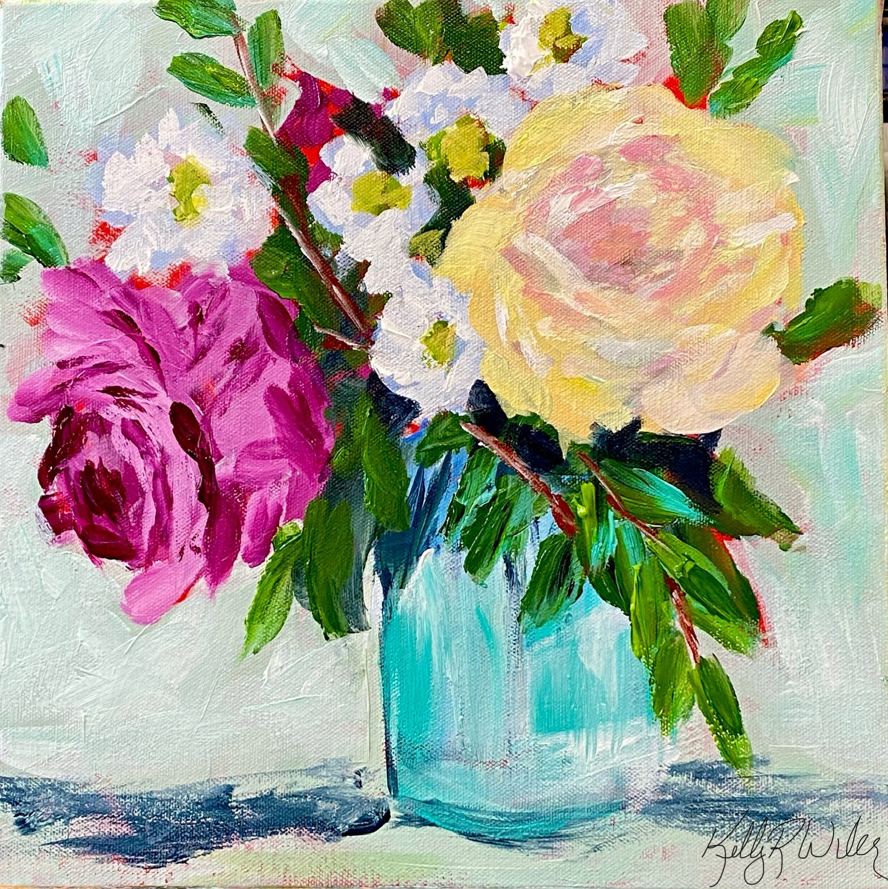 Fine Art by Kelly Wiler of Girl UPcycled