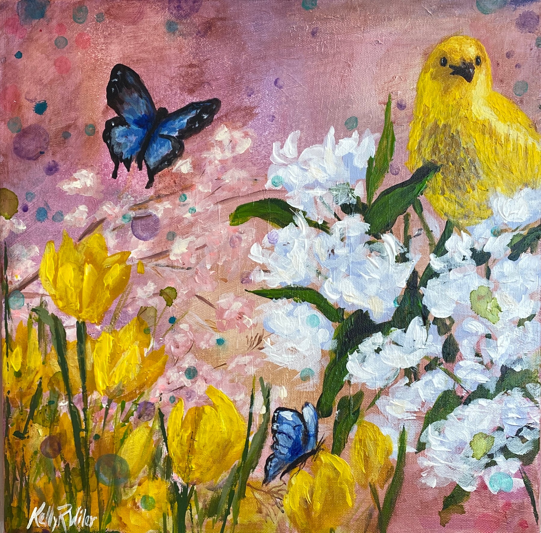 Fine Art by Kelly Wiler of Girl UPcycled