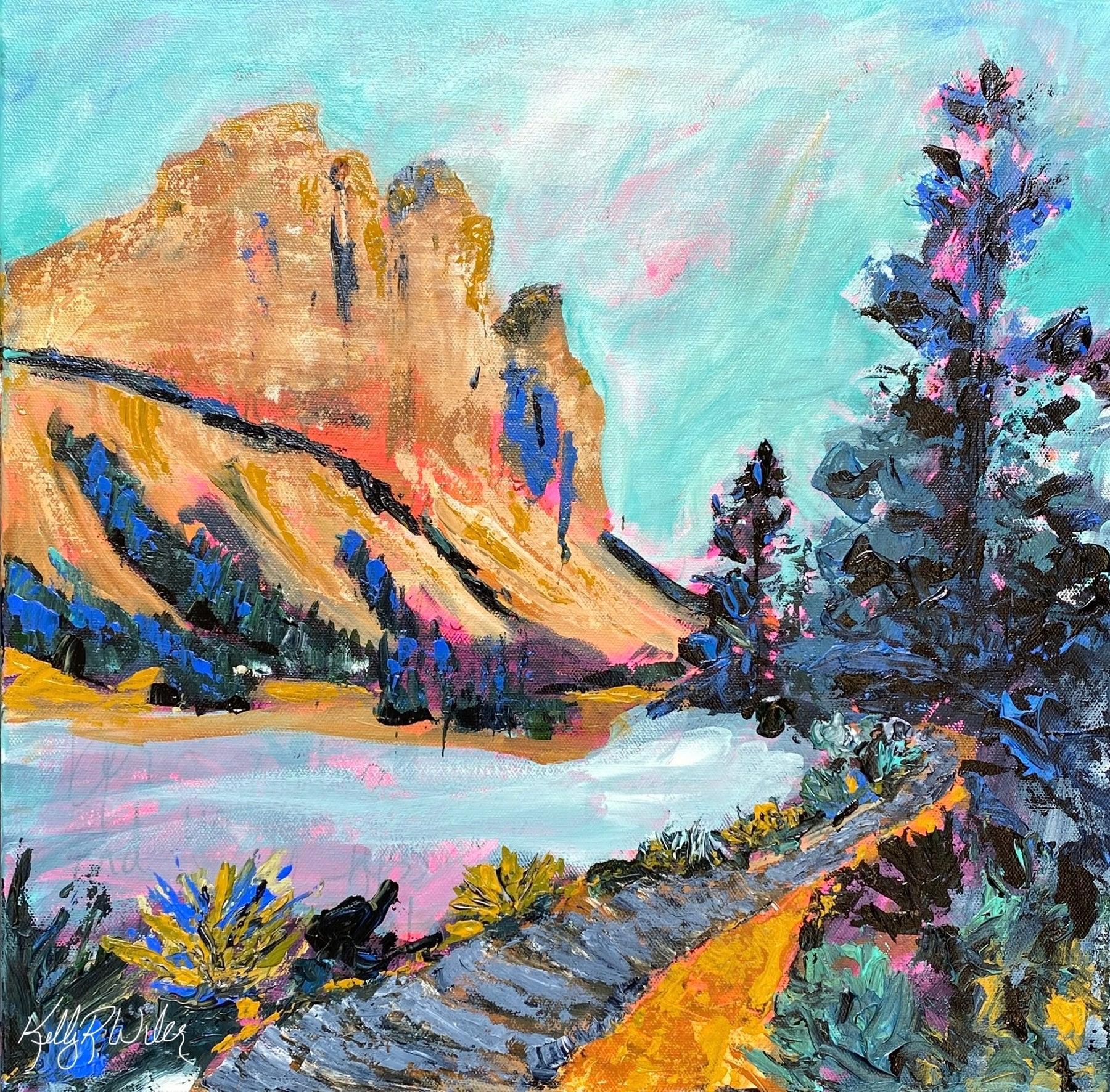 Fine Art by Kelly Wiler of Girl UPcycled