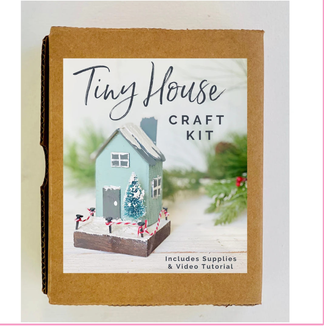Tiny House craft Kit – Girl UPcycled