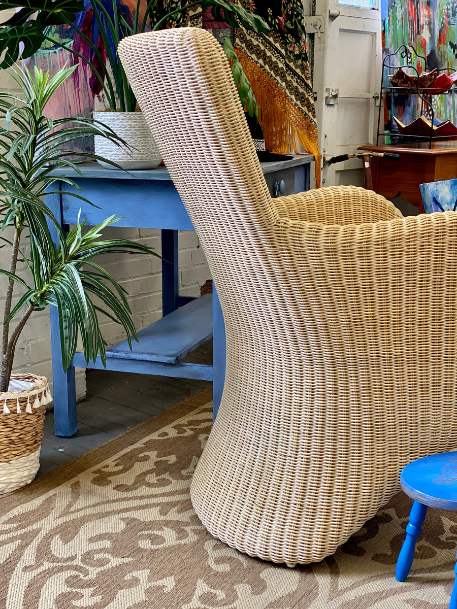 Rattan chair – Girl UPcycled