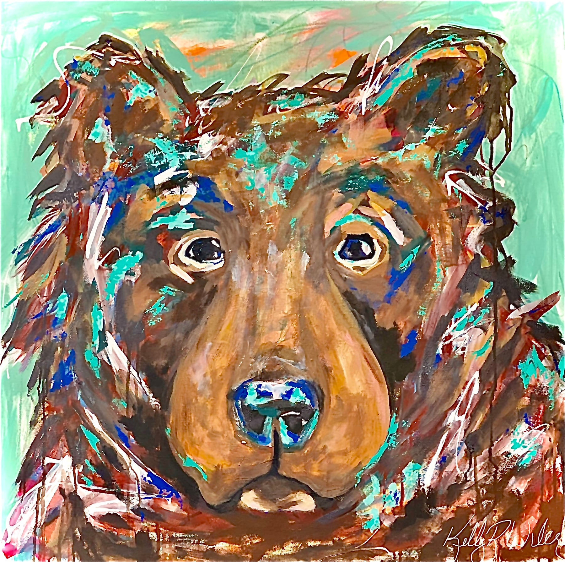 Fine Art by Kelly Wiler of Girl UPcycled – Tagged "Original Art"